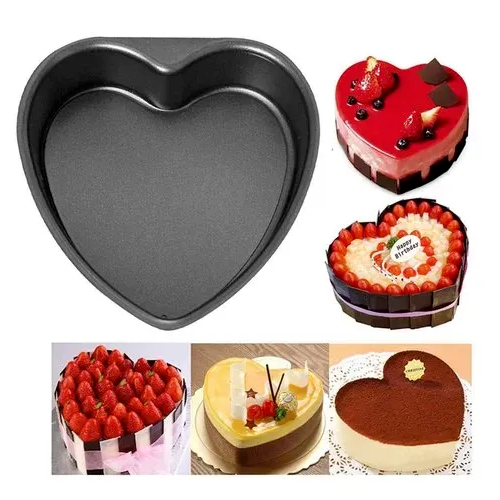 Heart-shaped Non Stick Bakeware Cake Pan（23cm） | Shopee Philippines