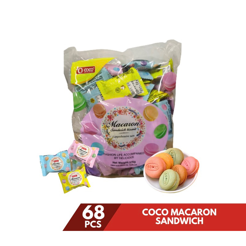 SALE‼️COCO MACARON SANDWICH BISCUITS | Shopee Philippines