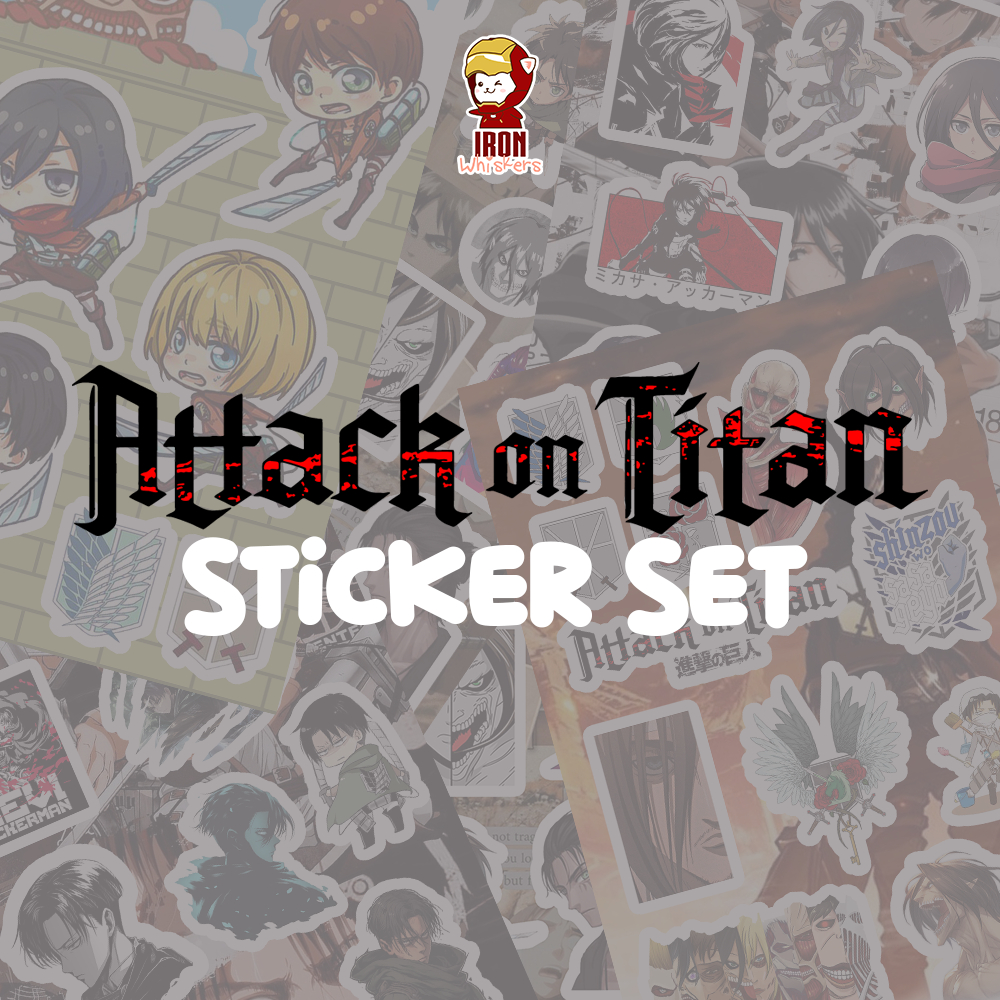 ANIME | Attack on Titan | Vinyl Stickers | Shopee Philippines