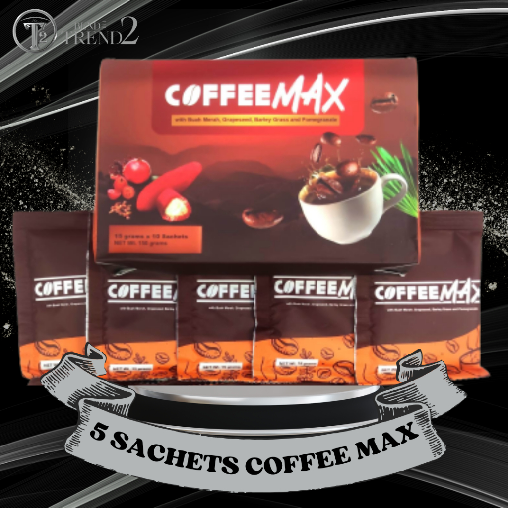 5 SACHETS COFFEE MAX / ORIGINAL (Net Wt. 150 grams) | Shopee Philippines