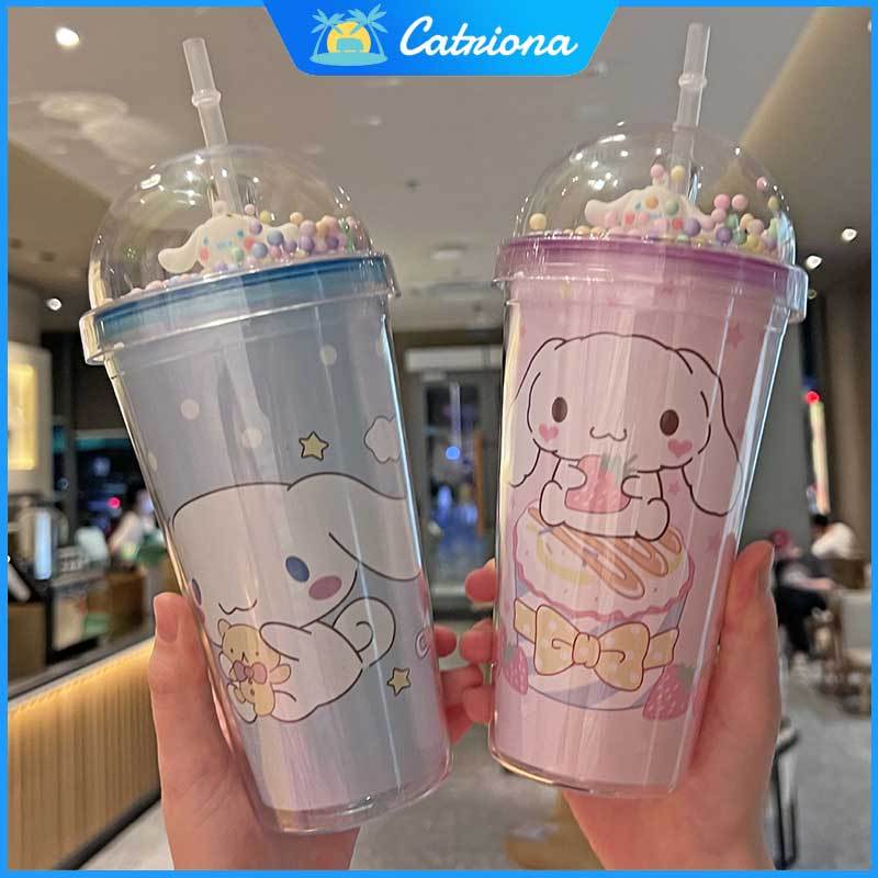 450ML Sanrio Character Portable Tumbler With Straw Leakproof BPA Free ...