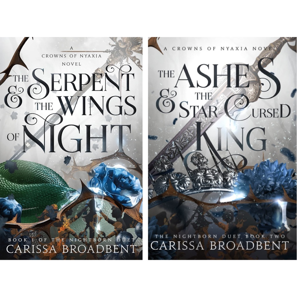 Crowns of Nyaxia (2 book series) By: Carissa Broadbent 2023 | Shopee Philippines