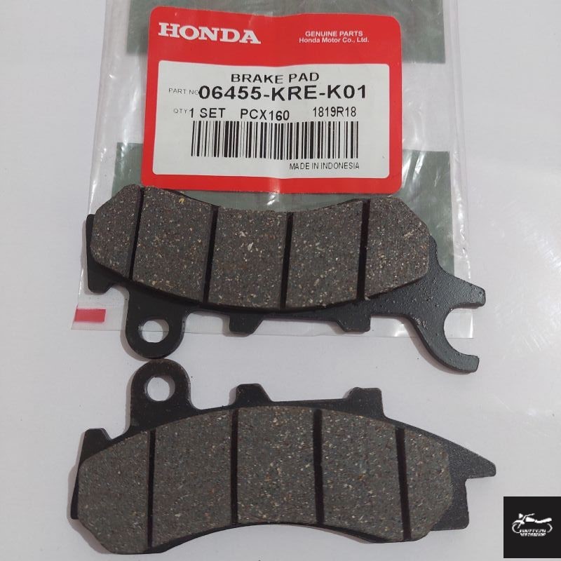 [RJ] Honda PCX 160 FRONT Genuine BRAKE PAD / DISC PAD 06455-KRE-K01 ...