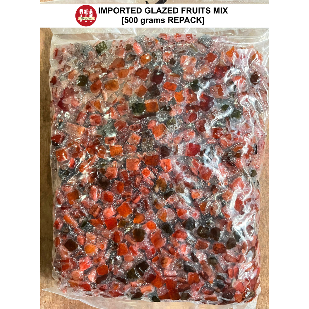 [500 grams repack] PENNANT IMPORTED GLAZED FRUITS MIX for fruitcake ...