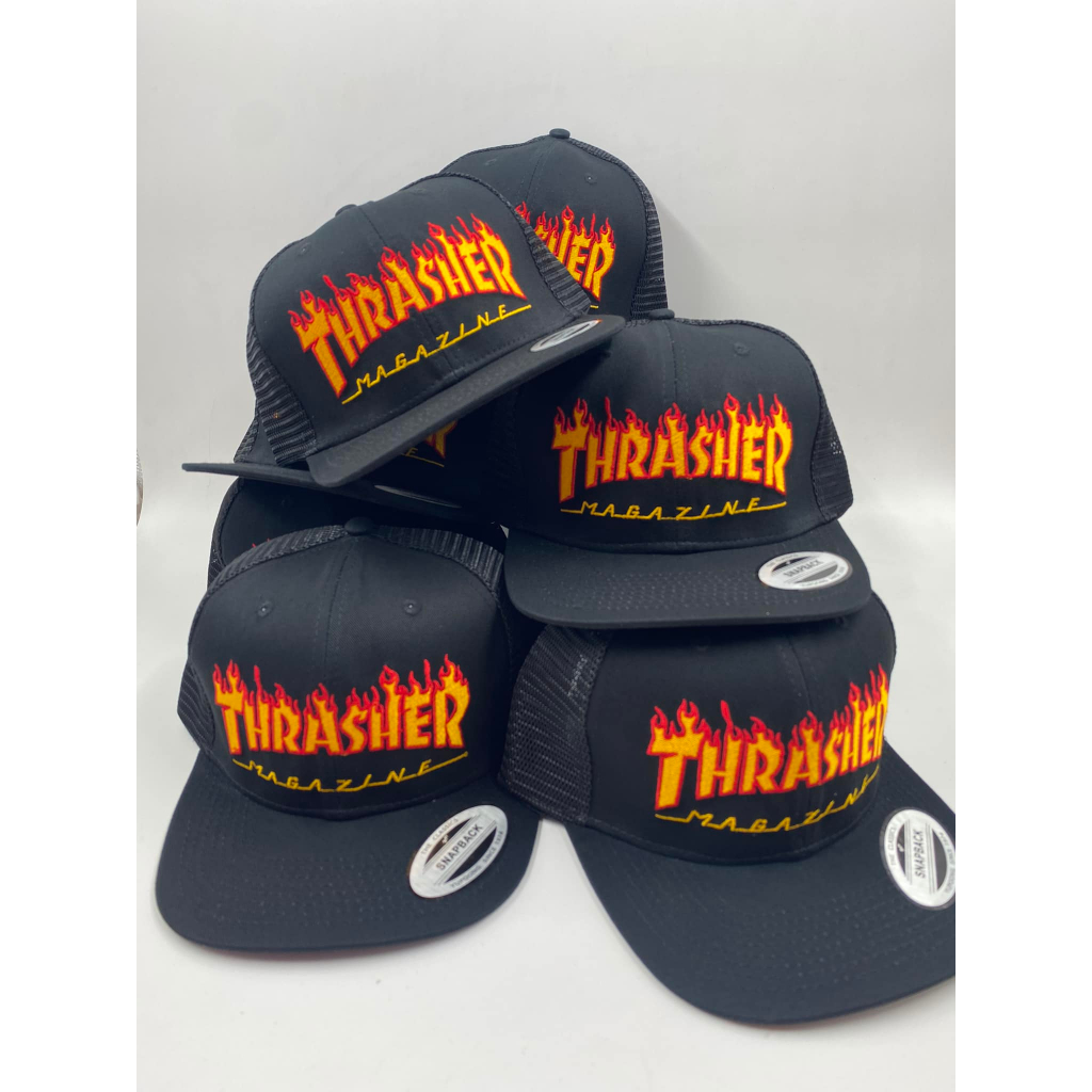 Thrasher Snapback Net Cap Limited | Shopee Philippines