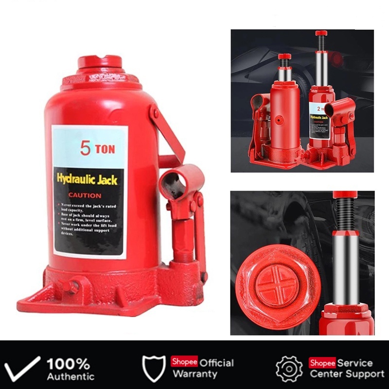 Car 10tons Horizontal Jack Hydraulic Extra Heavy Duty Bottle Type ...