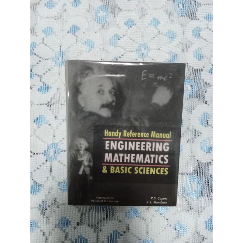 Handy Reference Manual ENGINEERING MATHEMATICS Basic Sciences By R.S ...