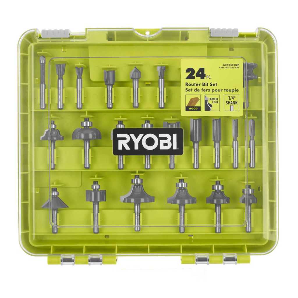 RYOBI Router Bit Set (24-Piece) | Shopee Philippines