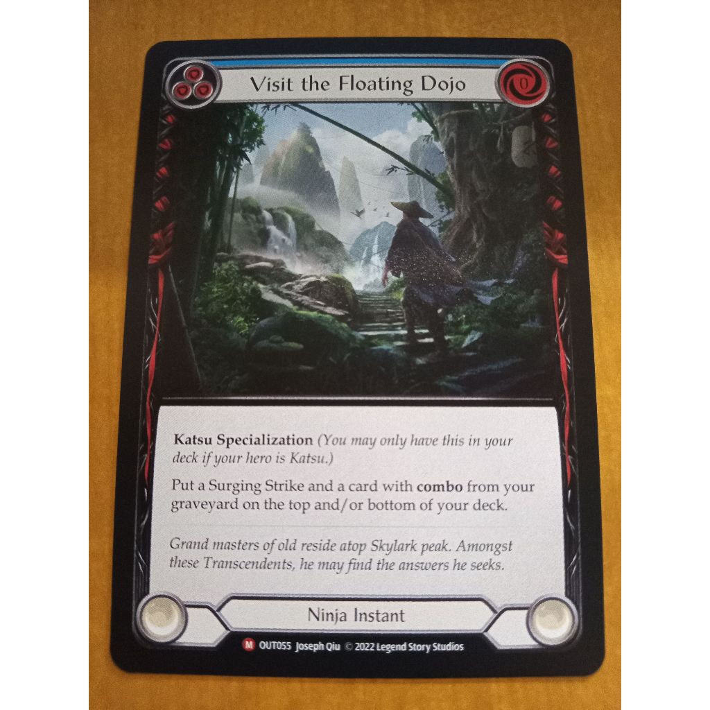 FAB Visit the Floating Dojo Majestic Outsiders Flesh and Blood TCG ...