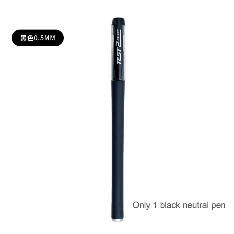 Ballpen Gel pen black gel Needle Ball Pen Office & School Pen 0.5mm ...