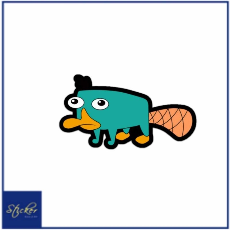 PERRY THE PLATYPUS ANIME WATERPROOF STICKER | Shopee Philippines