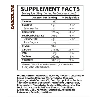 Muscle Rulz Gain Rulz Mass Gainer 16LBS with Free Shaker | Shopee ...