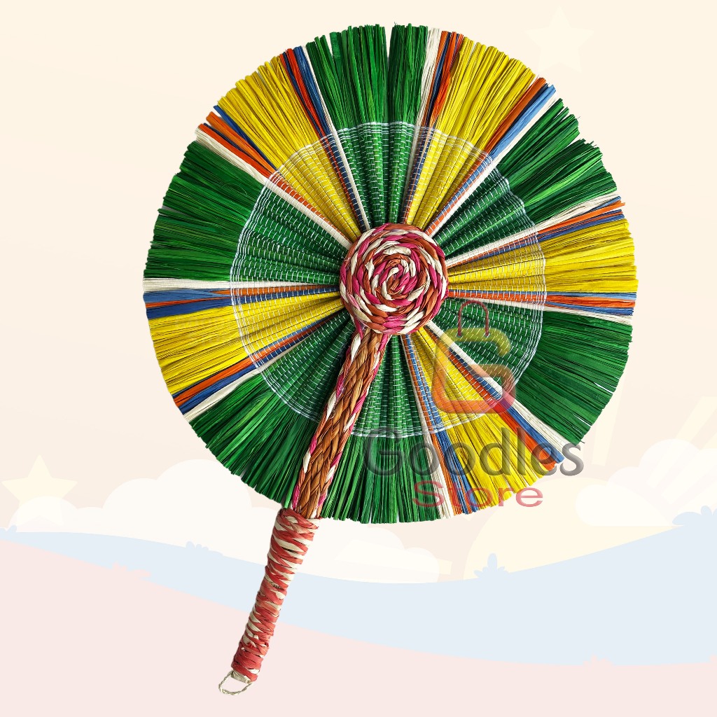 Raffia Fan Souvenir & Giveaways Philippine Native Abanico Pamaypay ...