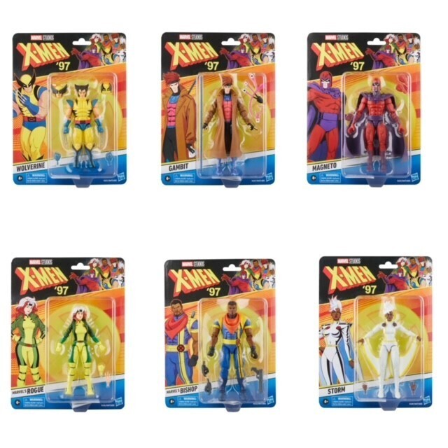 Hasbro Marvel Legends X-Men 97 Wave Singles (Wolverine Bishop Storm Gambit Magneto Rogue) Sealed ...