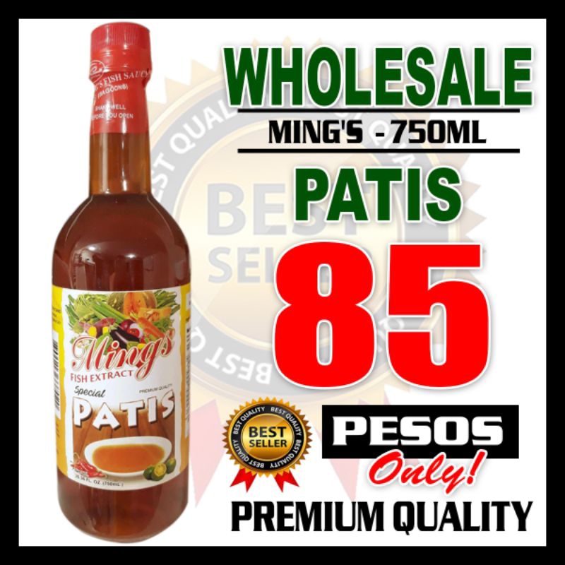 Premium Patis 750ML from Pangasinan ( Best Choice ) | Shopee Philippines