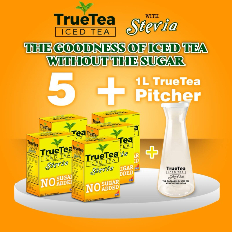 TrueTea Iced Tea (5 boxes get FREE 1L Pitcher) | Shopee Philippines