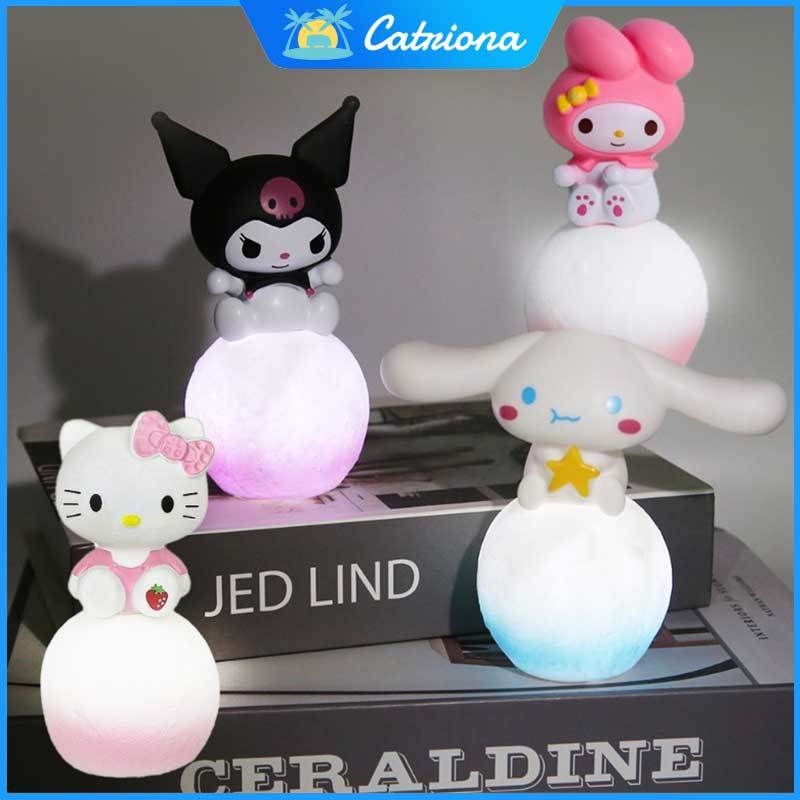 Sanrio Night Lights Kawaii 3D Sanrio Moon Night Light Cinnamoroll ...