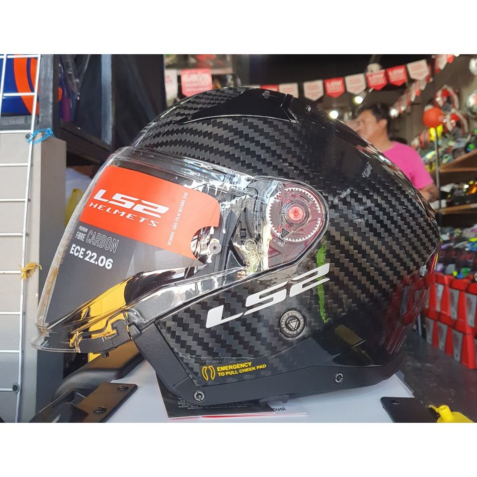 LS2-HELMET OF603 INFINITY ll CARBON | Shopee Philippines