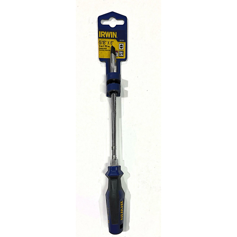 Irwin Flat Screwdriver 5/16” x 6” (8 mm x 150 mm) | Shopee Philippines