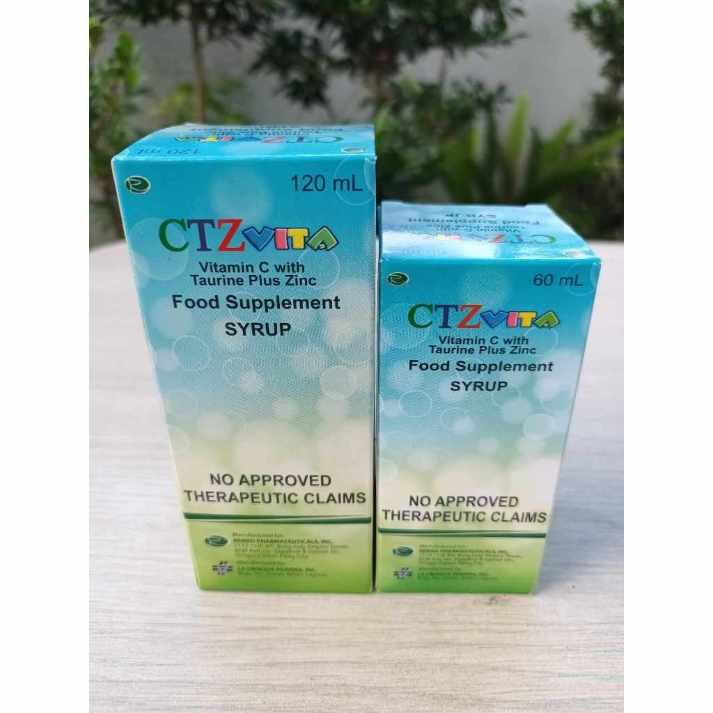 CTZ Vita Food Supplement syrup | Shopee Philippines