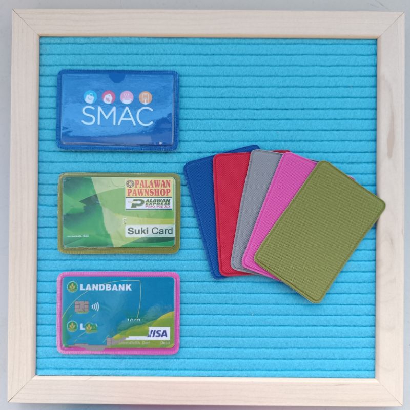 ATM, SMAC, CREDIT CARD HOLDER (L4coste Type) | Shopee Philippines