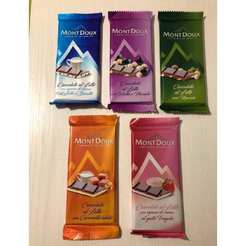 Mont Doux Milk Chocolate 100g from Italy Orig On Hand | Shopee Philippines