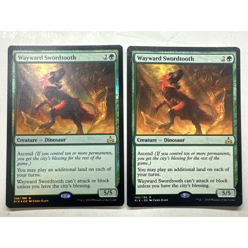 Wayward Swordtooth - MTG | Shopee Philippines