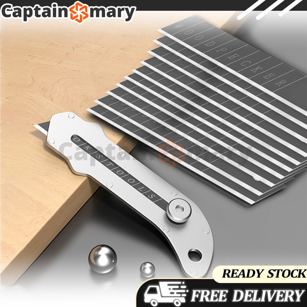 18mm Black Heavy Carbon Steel Knife Sk5 Cutter Blade 10pcs | Shopee ...