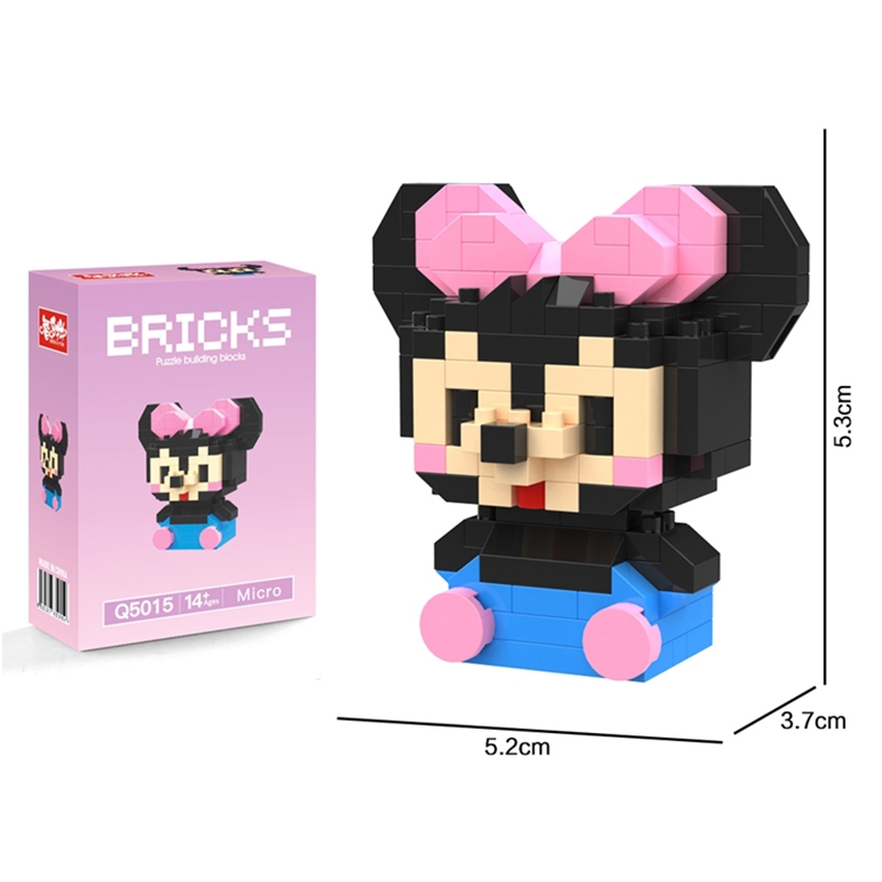 【DUZ】Mini Building Blocks Assembled Small Sanrio Particles Toys For Kid ...