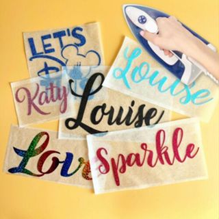 HTV Or Heat Transfer Vinyl, Customize Name, Letters For Any Fabrics ...