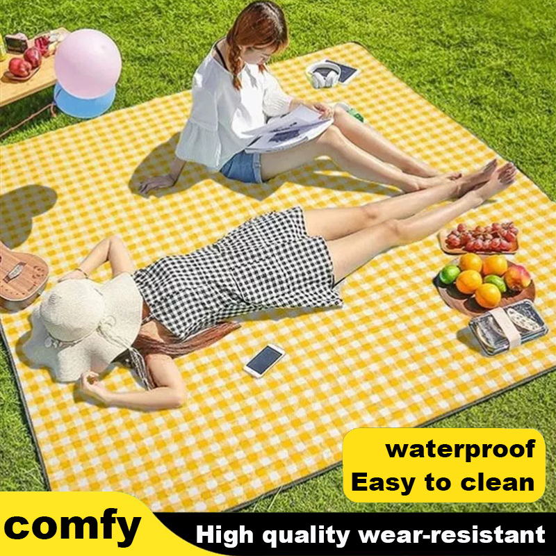 High quality folding picnic mat with foam Camping mat outdoor waterproof rug camping tarp ...