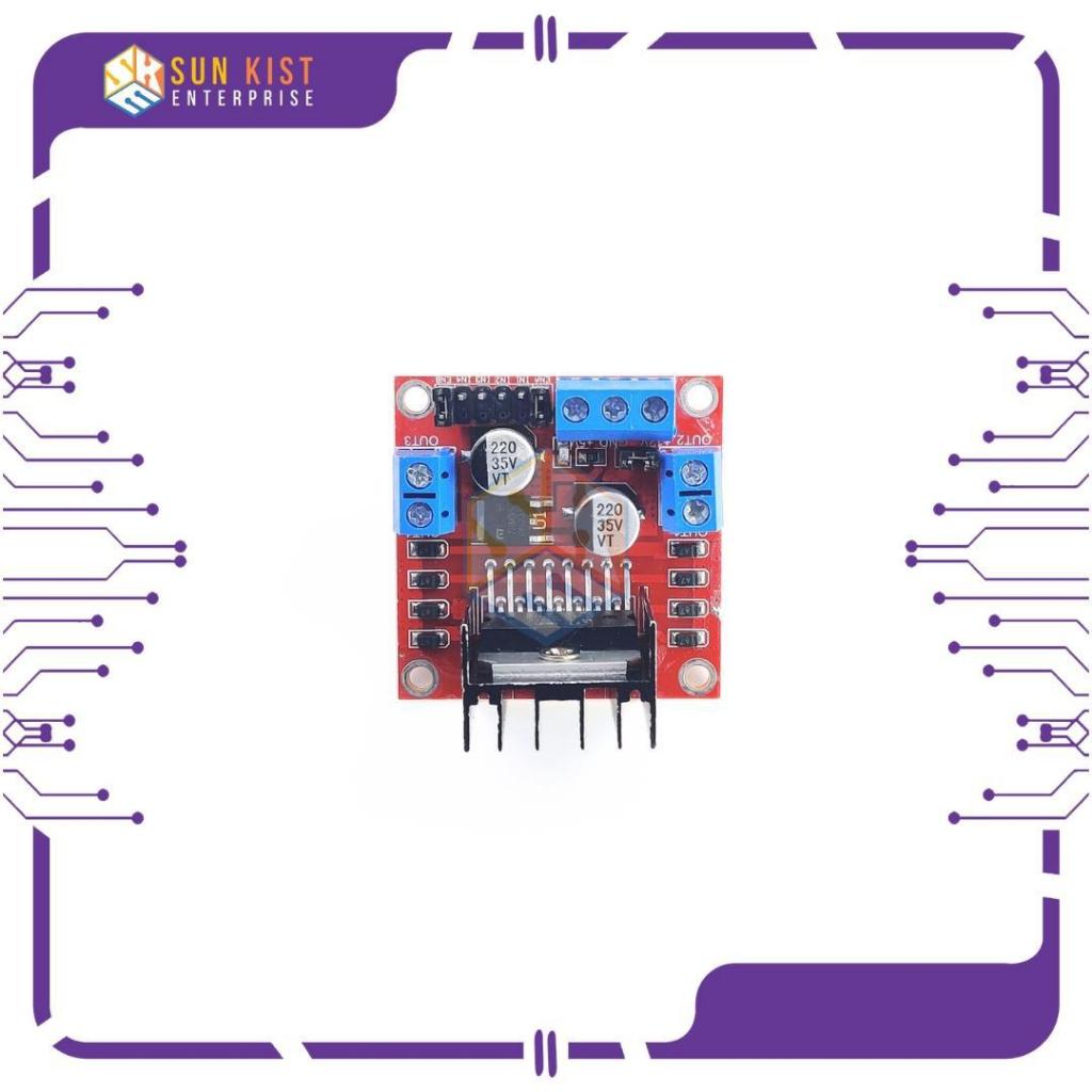 L298N Driver Board Module High Power L298 DC Motor Arduino | Shopee ...