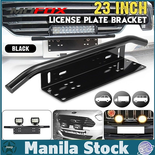 MOFOX Universal Car Licence Plate Holder Offroad Auxiliary Light ...