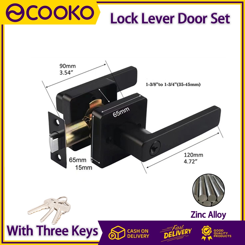 Square and Spherical Round Knob Lock Stainless Steel Universal Door ...