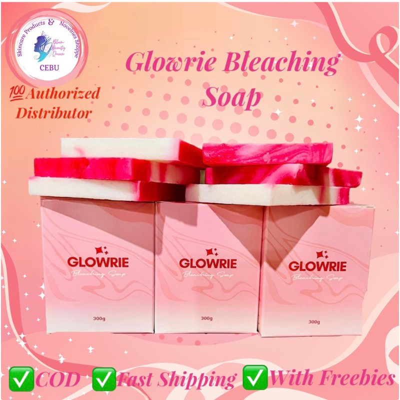Original Glowrie Bleaching Soap 6bars(FREE 10ml Perfume every box) | Shopee Philippines