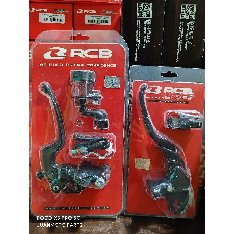 RCB S2 Master Brake Pump 14mm Set with E2 Clutch Perch (Universal) | Shopee Philippines