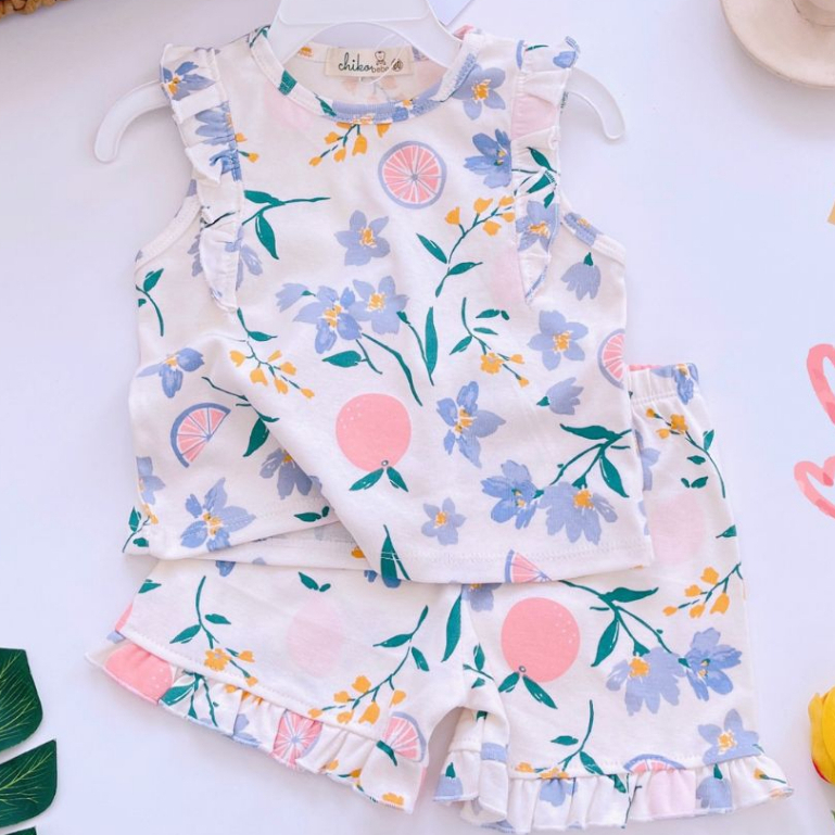 Kids Terno for Girls Shorts Terno for Baby Girl | Shopee Philippines