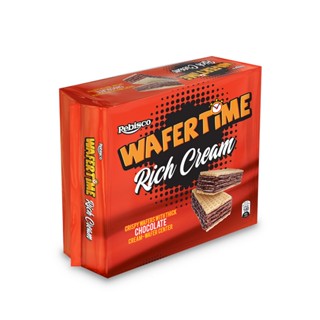 Wafertime Rich Cream Wafers Choco 27g x 10pcs (Set of 5) | Shopee ...