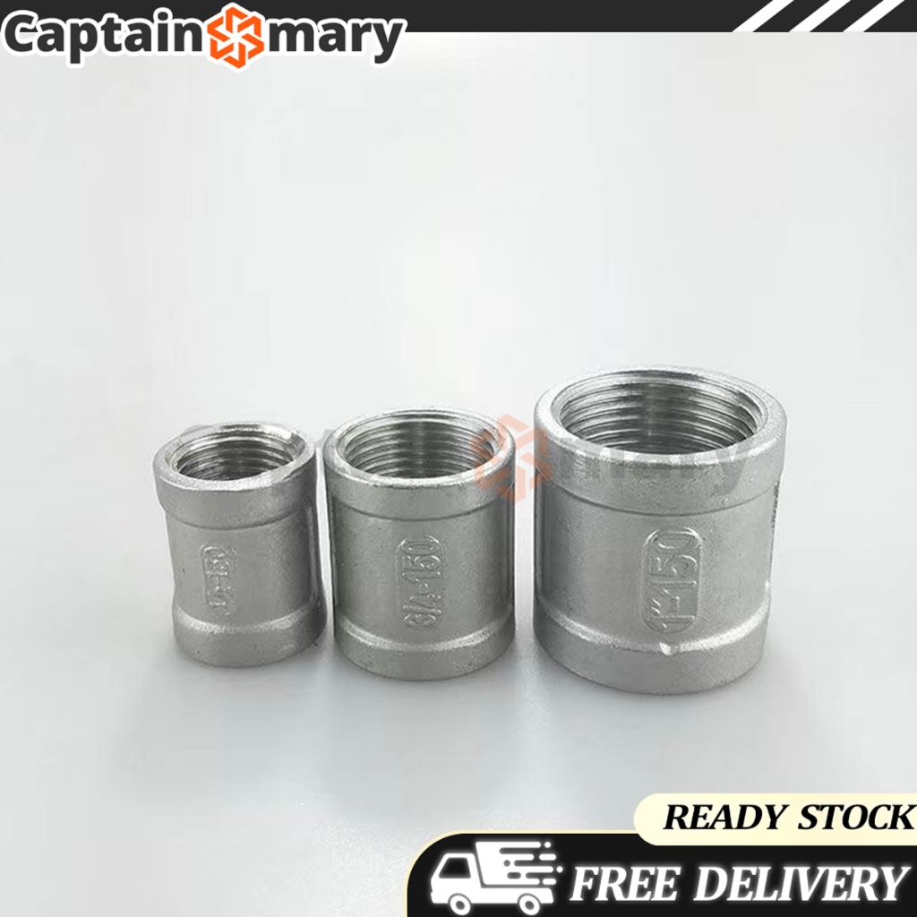 GI Pipe Fittings Galvanized Coupling 1/2" To 1" | Shopee Philippines