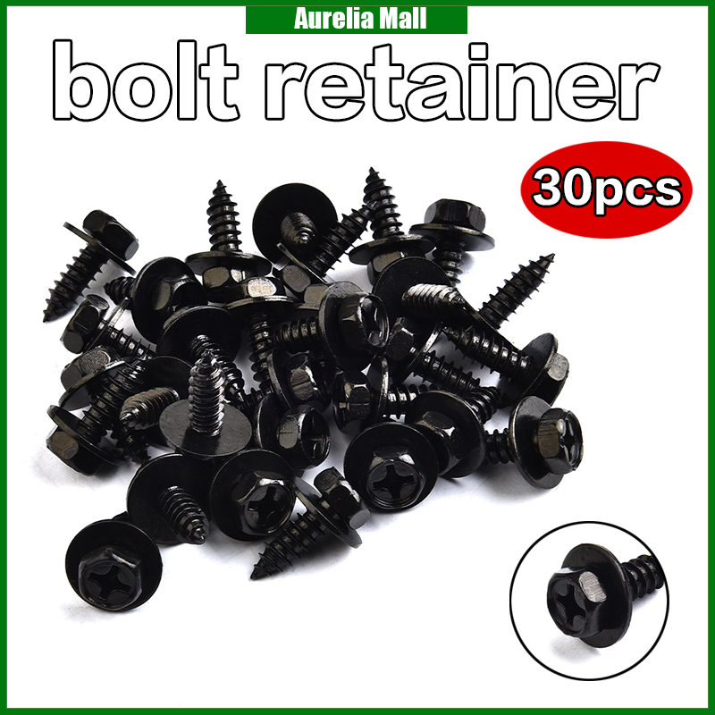 30Pcs Automotive Screws And Fasteners Bolt Retainer Fender Liner Under ...