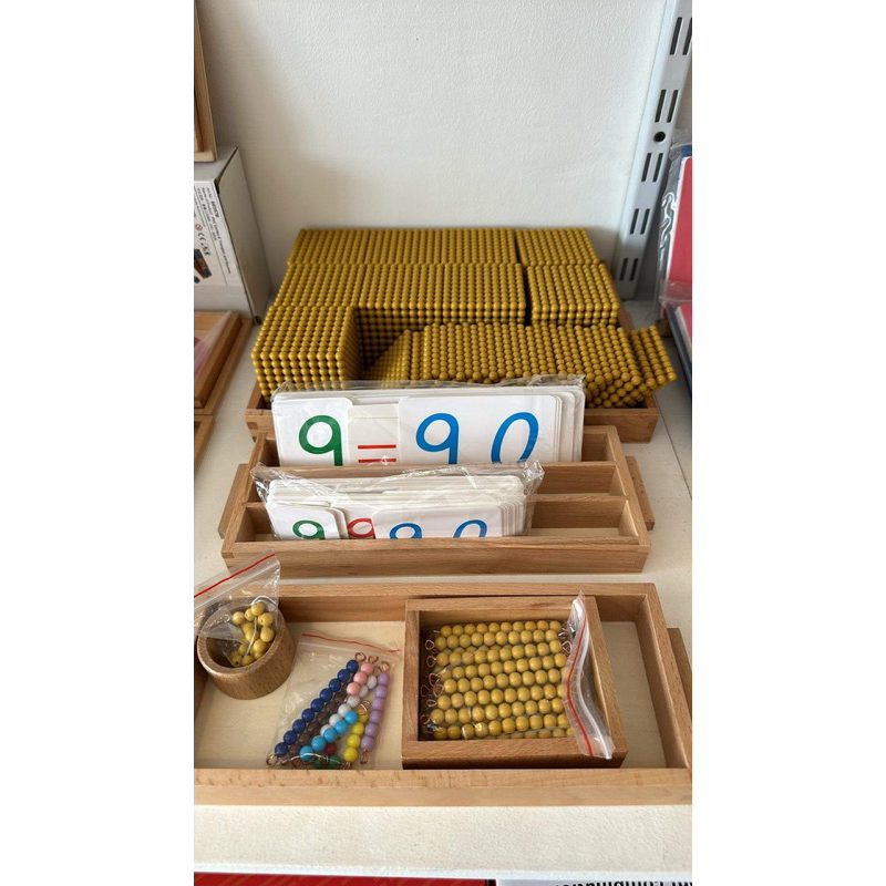 Montessori Golden Beads Bank Game (8mm) | Shopee Philippines