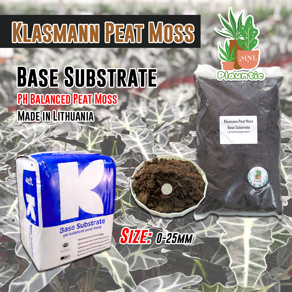 2 Litres Klasmann pH balanced Sphagnum Peat Moss Base Substrate | Shopee Philippines