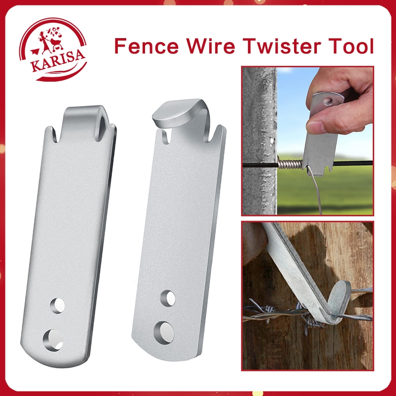 Fence Wire Twister T Post Clips Save Time Energy Fence Wire Tensioning ...