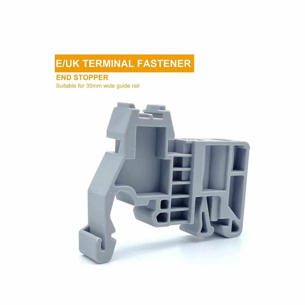E/UK DIN Rail Terminal Blocks End Stopper Bracket, End Stopper DIN Rail ... E/UK DIN Rail Terminal Blocks End Stopper Bracket, End Stopper DIN Rail ...