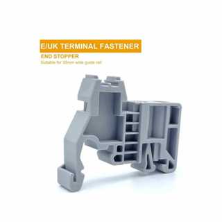 E/UK DIN Rail Terminal Blocks End Stopper Bracket, End Stopper DIN Rail ...