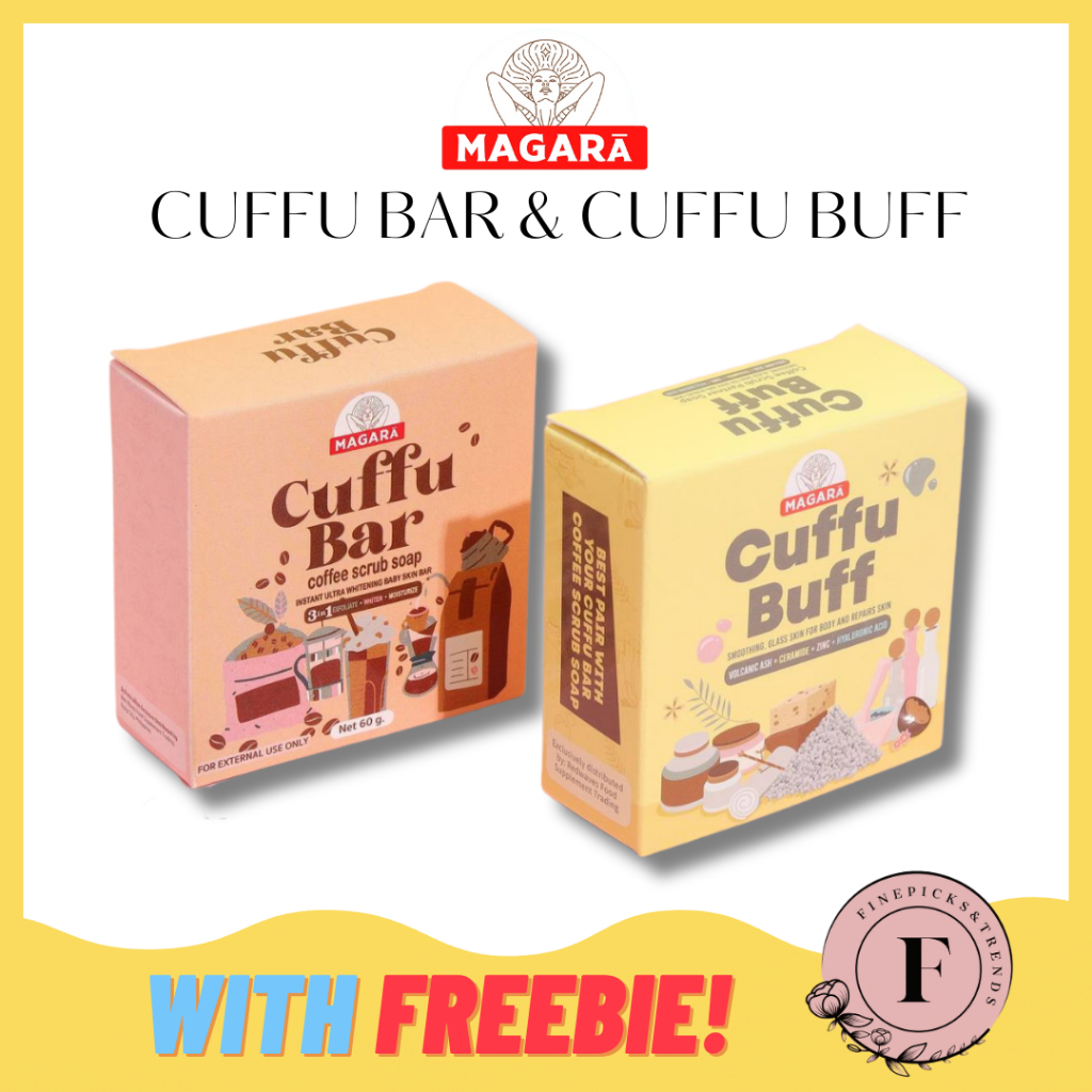 ORIGINAL MAGARA SKIN - Cuffu Bar Coffee Scrub Soap & Cuffu Buff ...