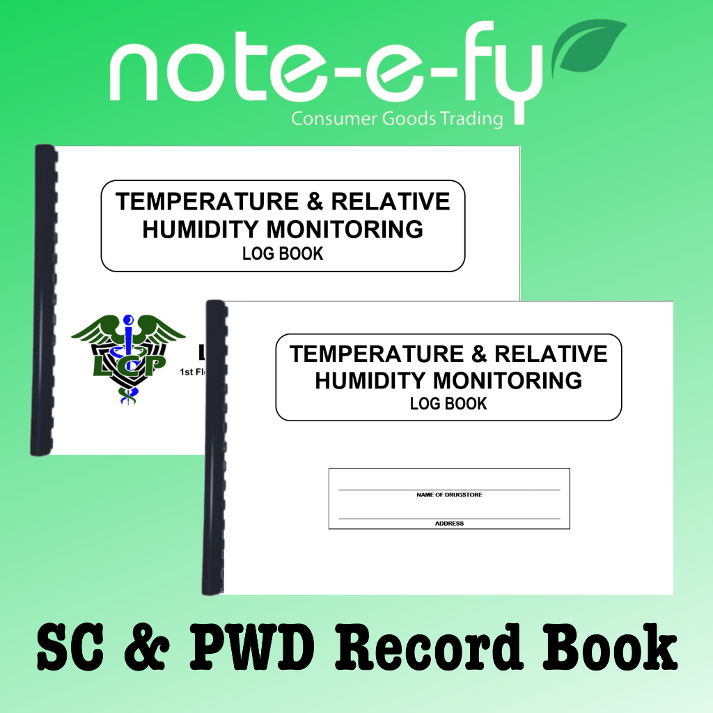 Temperature Monitoring Logbook | Shopee Philippines
