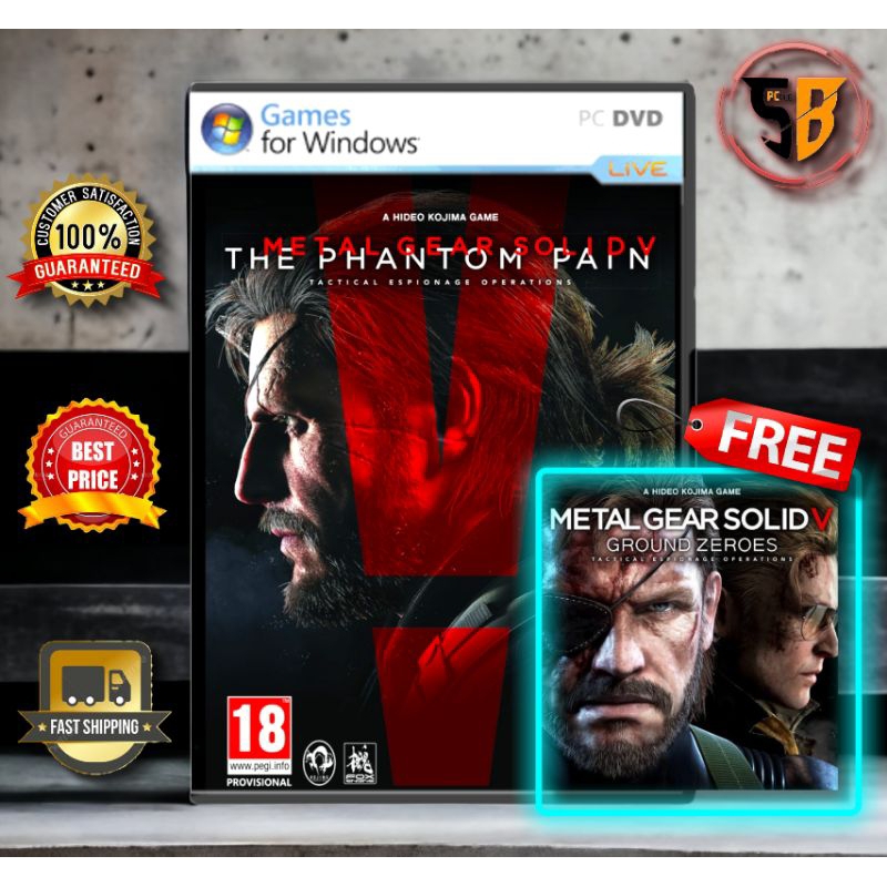 Metal Gear Solid V Phantom Pain +Ground Zeroes [Windows USBPC Installer ...