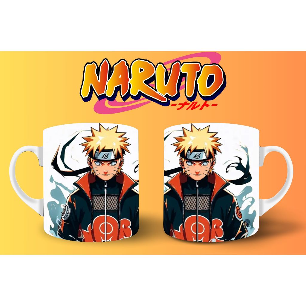 (1) NARUTO DESIGN MUG WRAO DESIGN WITH FREE MUG WINDOW BOX | Shopee ...