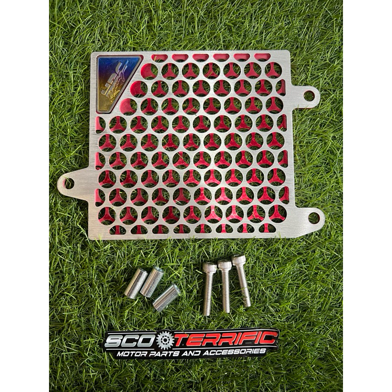 HONDA CLICK V1 V2 V3/ AIRBLADE 150/ADV 150 ALLOY RADIATOR COVER ...